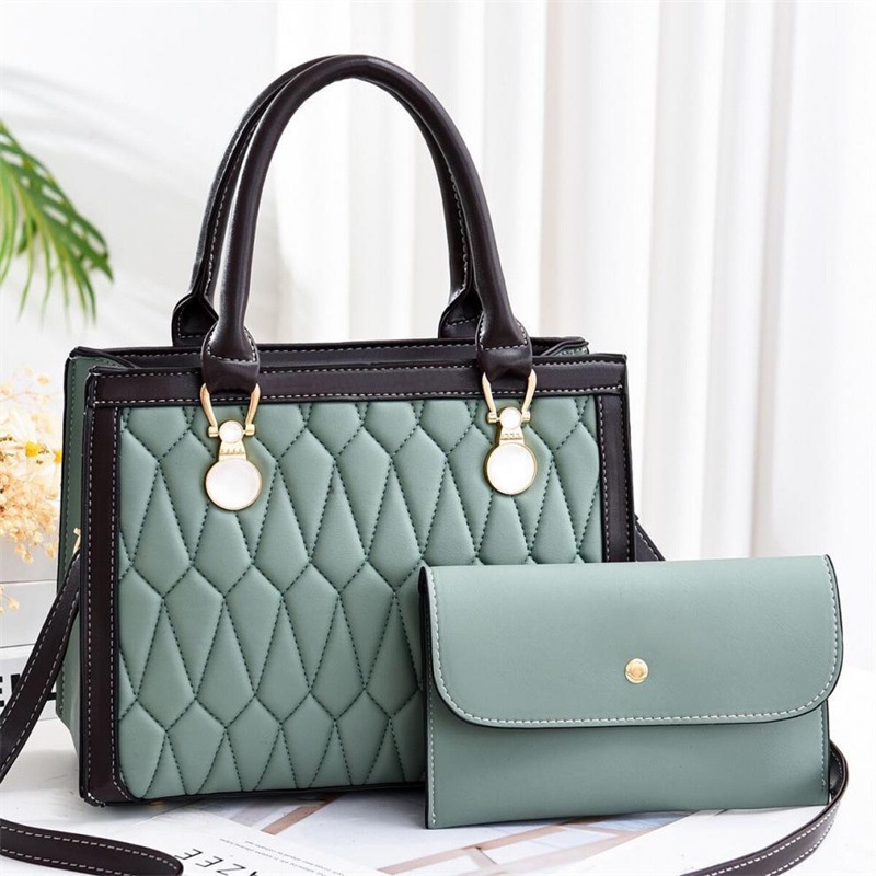 Jual Handbag Wanita Tas kerja Wanita Set Dompet Elegan Fashion Import ...