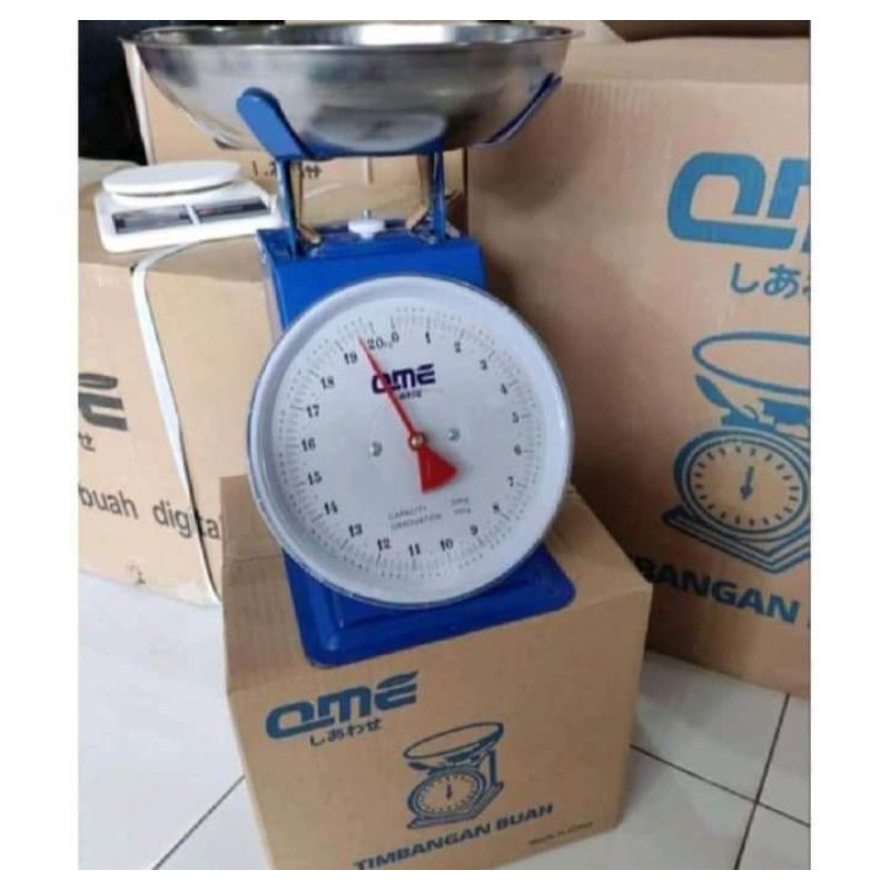 Jual Timbangan buah manual Qme 10kg, 15kg,20kg/Timbangan 10kg murah ...