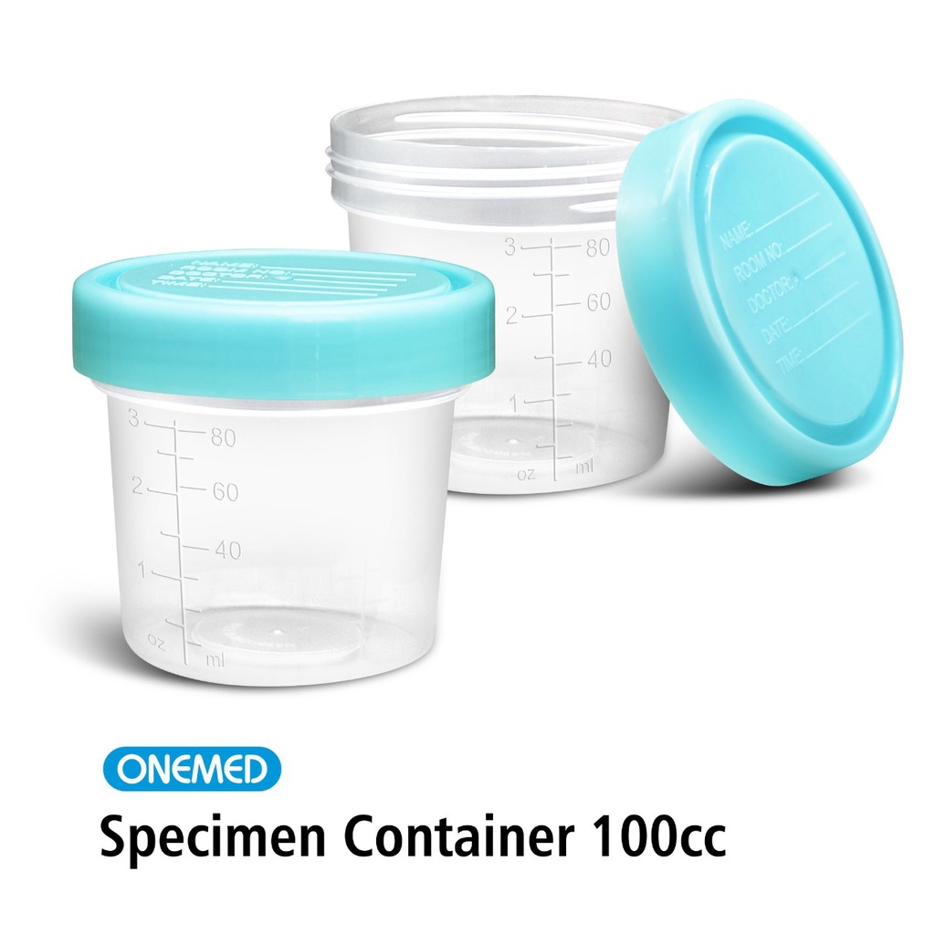 Jual ONEMED Specimen Container 100ml OOF | Shopee Indonesia