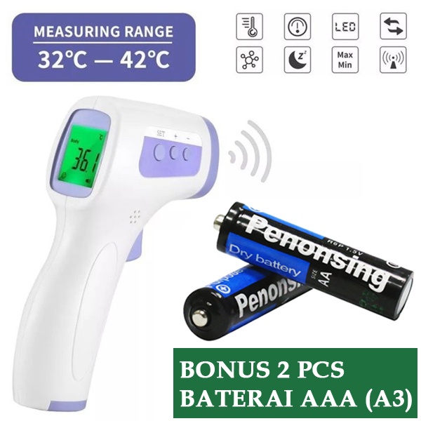 Jual Alat Ukur Suhu Baby Thermogun UX-A01 Tembak Thermometer Infrared ...