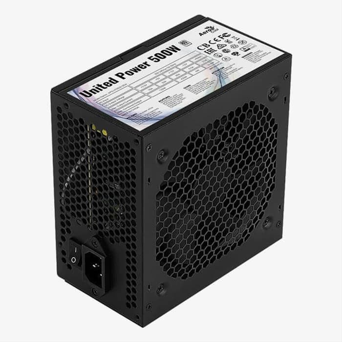 Jual PSU Aerocool United Power 500W 80 Plus White Power Supply | Shopee ...