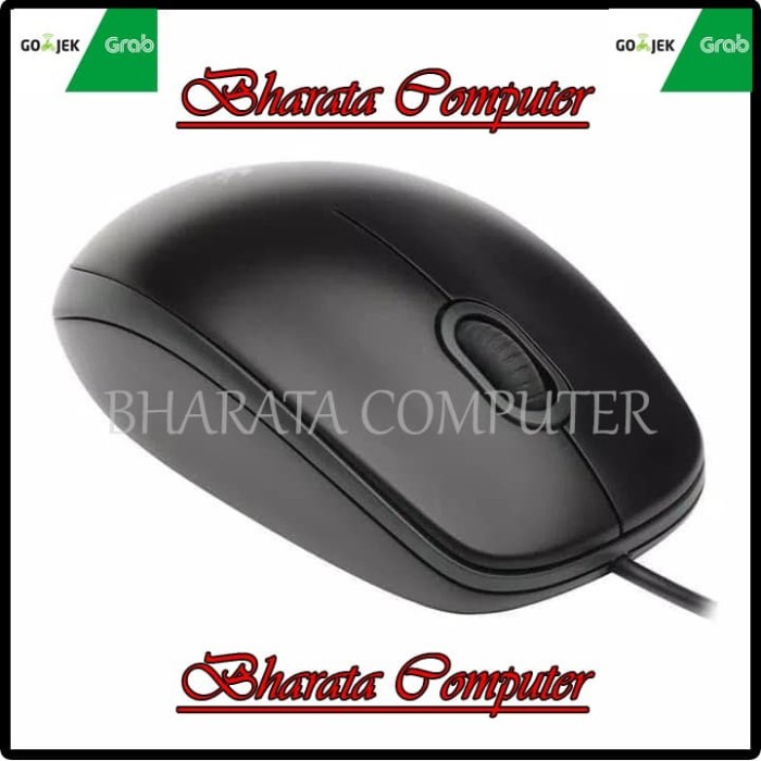 Jual Mouse Logitech B100 Optical Mouse USB Original 100% - Hitam ...