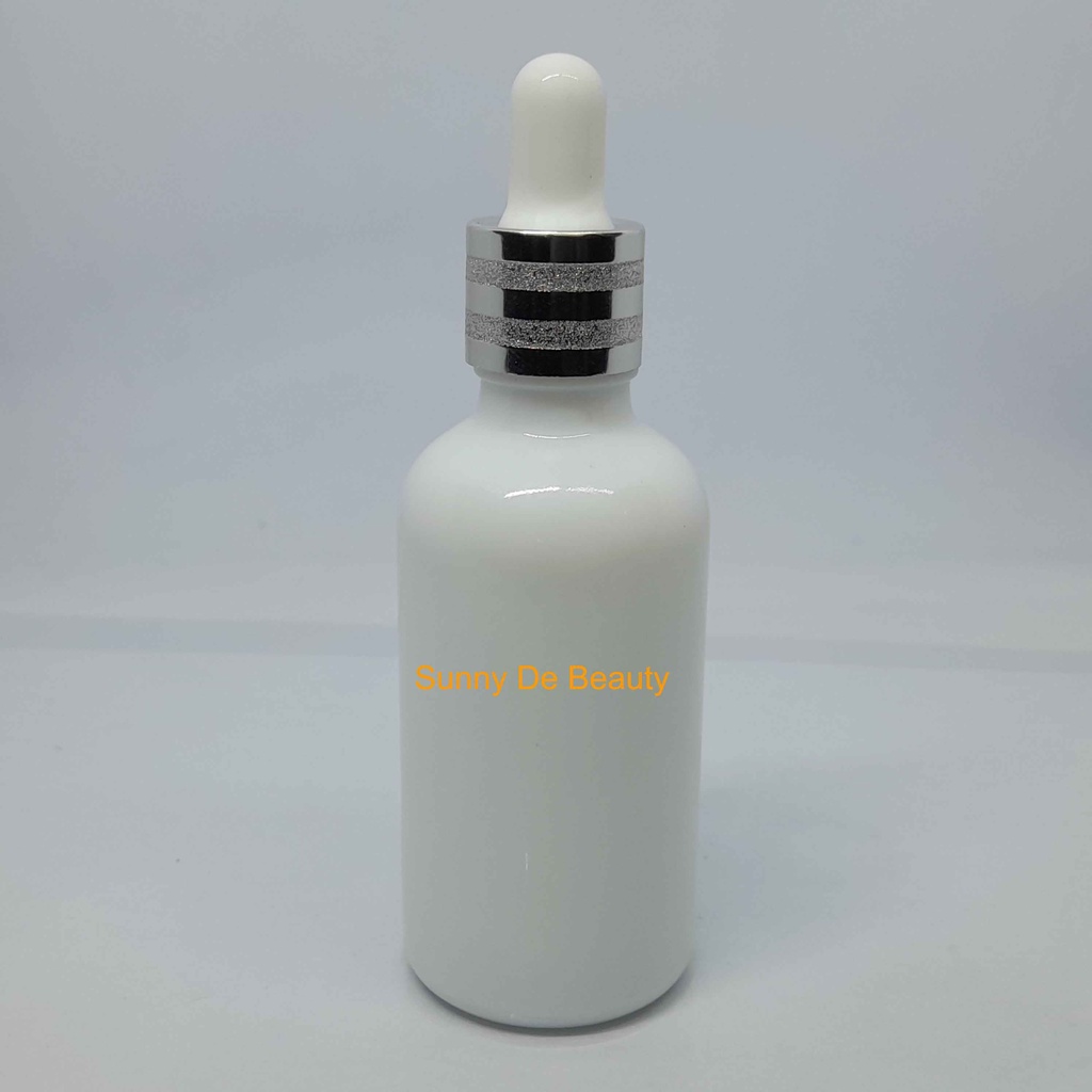Jual Botol Kaca 50 ml Putih Eksklusif Br Tutup Alumunium Combo Pipete ...