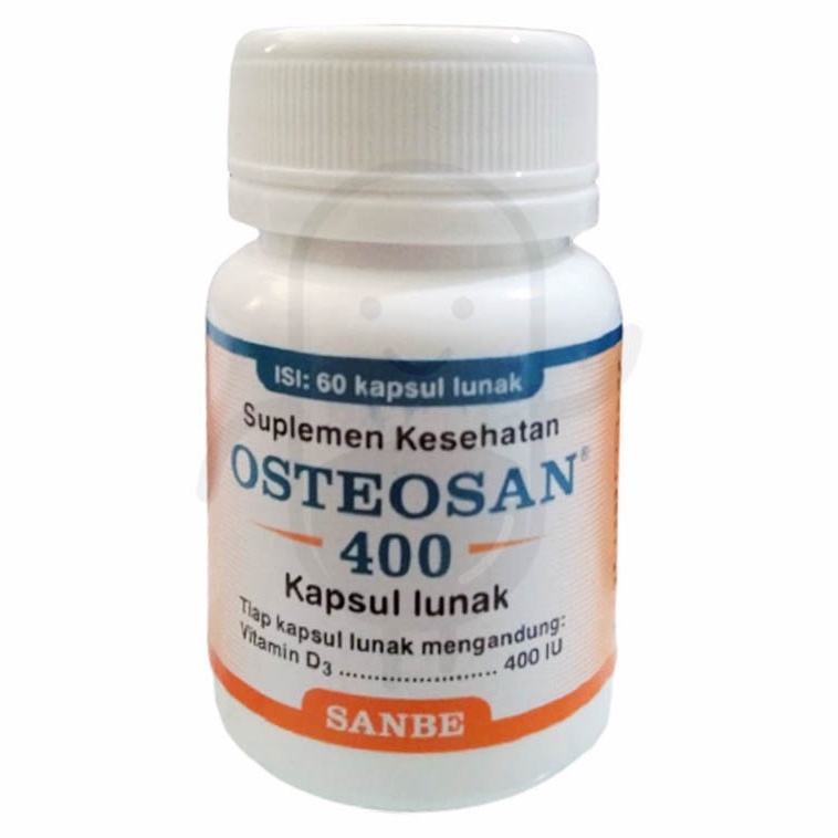 Jual Osteosan 400 IU Botol 60 Kapsul | Shopee Indonesia