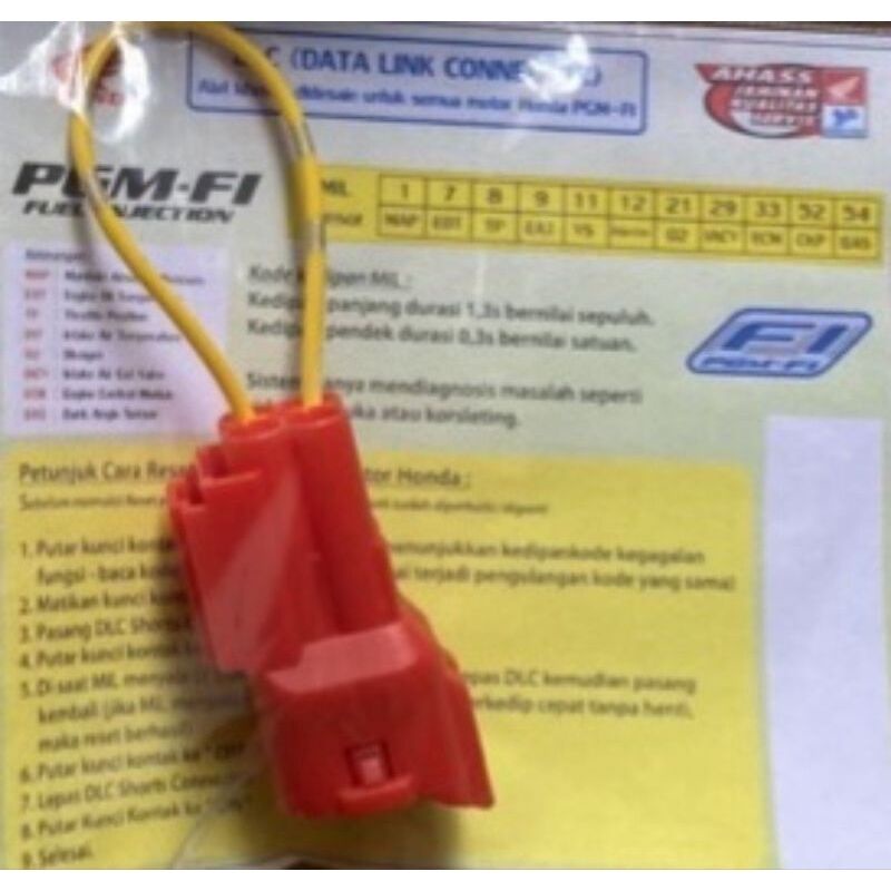 Jual DLC Short Connector SCS - Alat Riset Manual Motor Injeksi Honda ...
