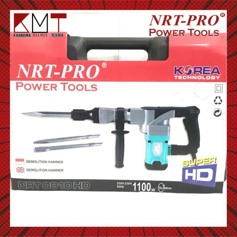 Jual HAMMER DEMOLITION / BOR BOBOK BETON / DRILL 0810 HD NRT-PRO ...