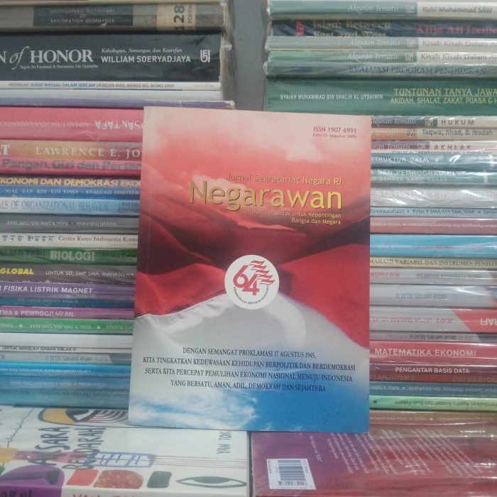Jual JURNAL SEKRETARIAT NEGARA RI NEGARAWAN Berpikir,Bertimdak Untuk ...