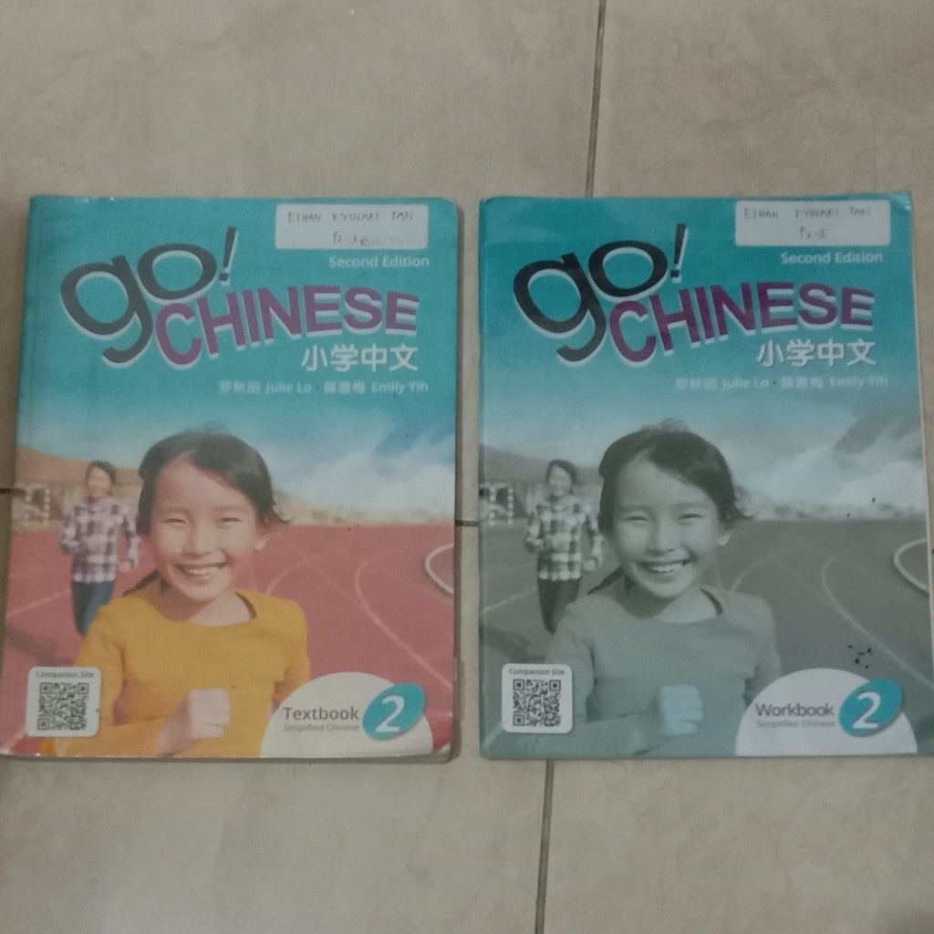 Jual GO CHINESE 2 / BUKU GO! CHINESE 2 / TEXTBOOK DAN WORKBOOK (DAPAT 2 ...