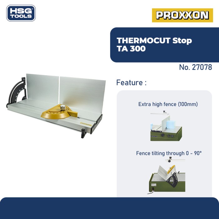 Jual PROXXON 27078 STOPER ALAT POTONG STYROFOAM GABUS THERMOCUT STOP TA300 | Shopee Indonesia