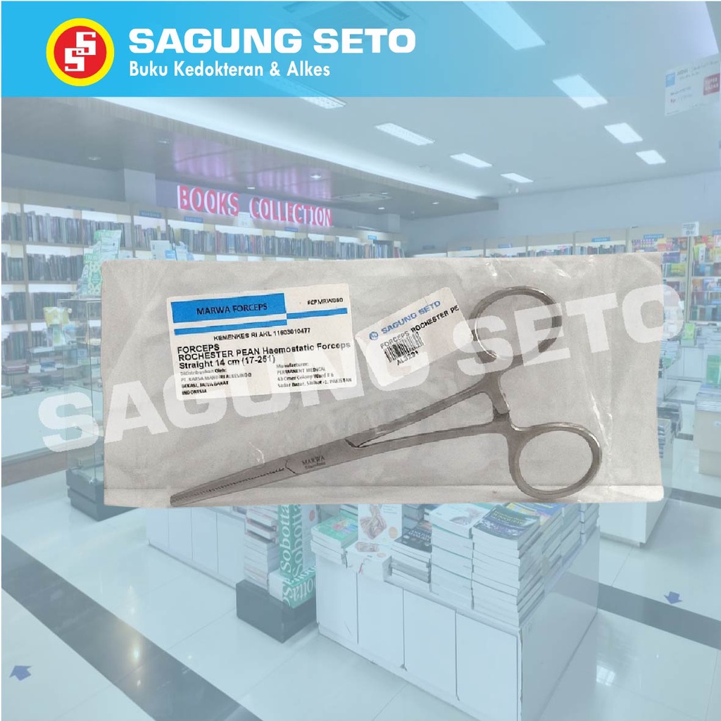 Jual FORCEPS ROCHESTER KLEM LURUS | Shopee Indonesia