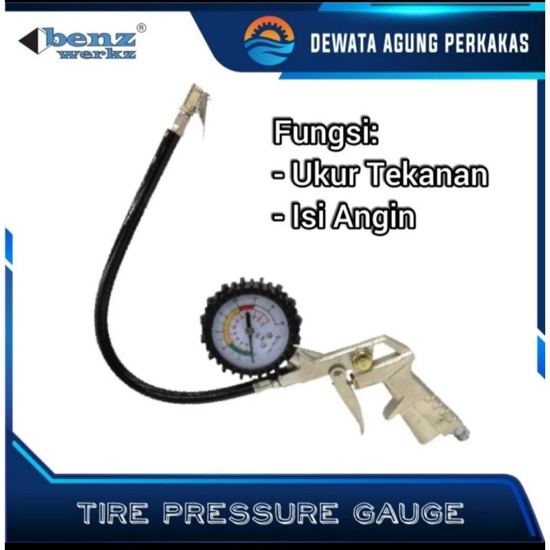 Jual Alat Isi Ban Angin Motor Sepeda Alat Ukur Tekanan Angin Ban Mobil ...
