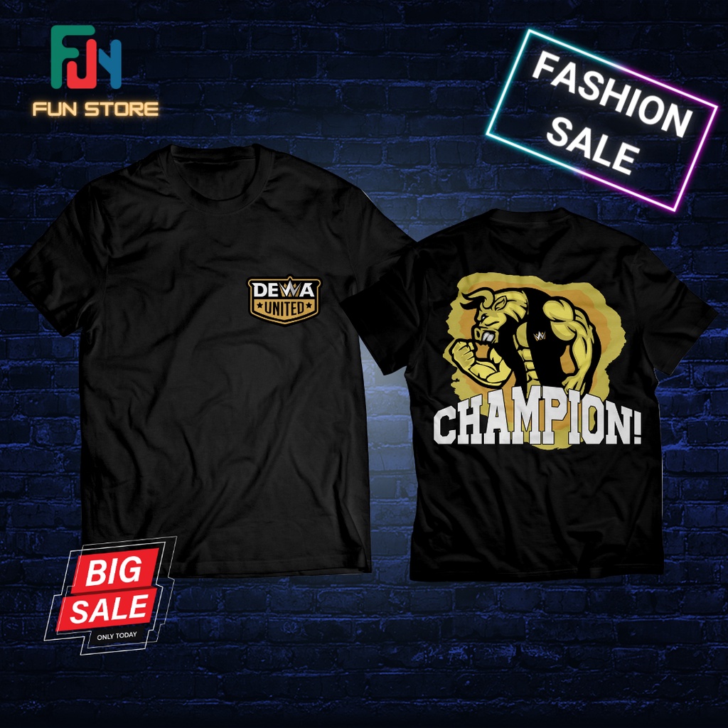 Jual Baju Dewa United S12 2023 Hitam Putih Dewasa Unisex T Shirt ...