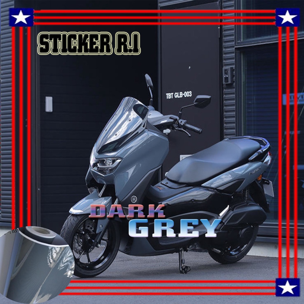 Jual Stiker skotlet motor abu scotlite motor jenis glossy dan doff ...