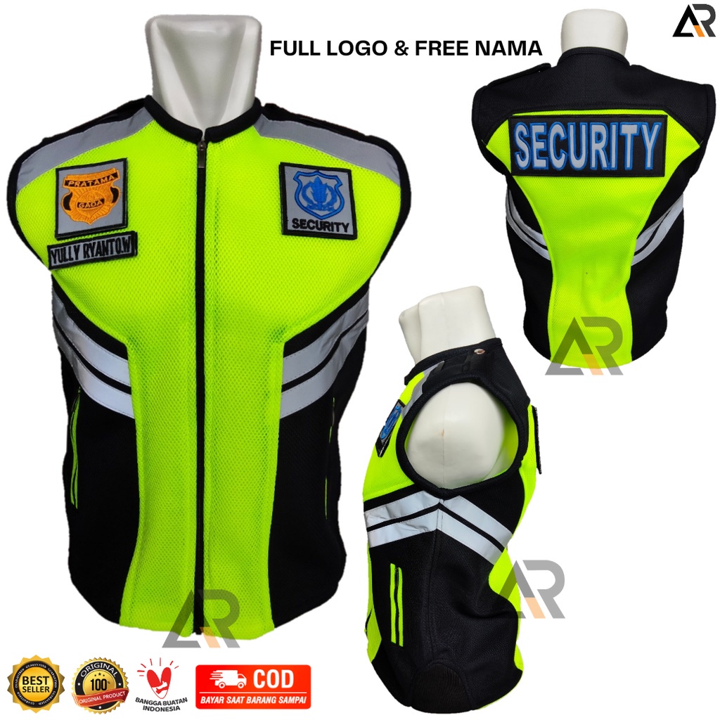 Jual Rompi Security/Satpam Terbaru | Rompi Satpam Terbaru | Rompi ...