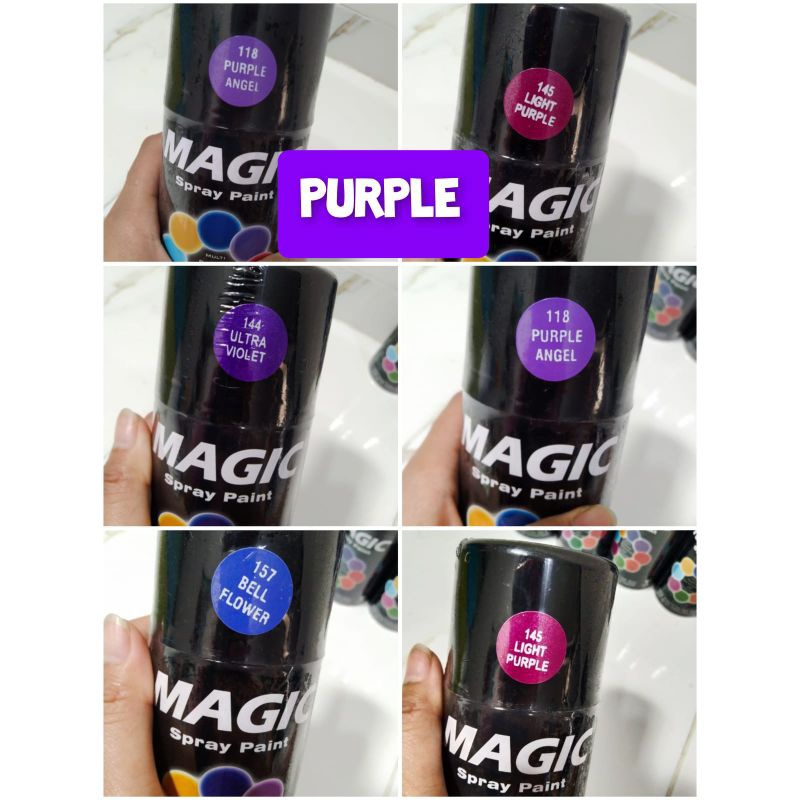 Jual cat spray pilok pilox magic 300cc magic spray paint 300cc varian ...