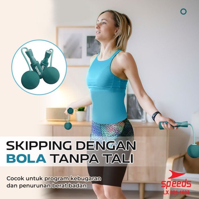 Jual Jump Skipping 2in1 Rope Lompat Tali Skiping Bola Pijat Pemberat ...