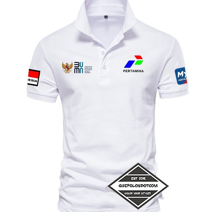 Jual TYPE 23 Polo Shirt My Pertamina Business BUMN / Baju Kaos Kerah My ...