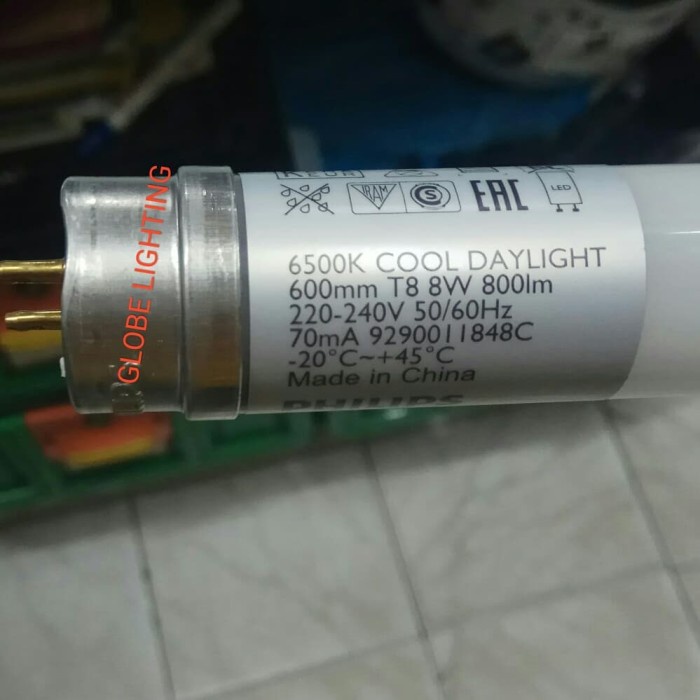Jual LAMPU TL T8 LED TUBE 8W PHLIPS(60CM) | Shopee Indonesia