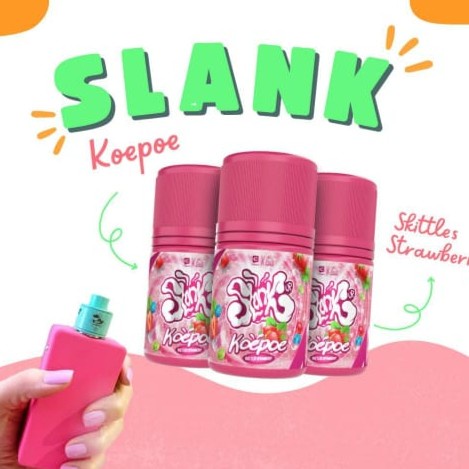 Jual New Slank Koepoe Skittles Strawberry 60ML Original | Shopee Indonesia