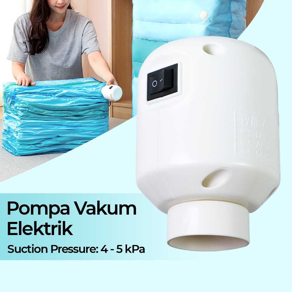 Jual Pompa vacuum Vacum Vakum Baju Pakaian Elektrik Electric Portable ...