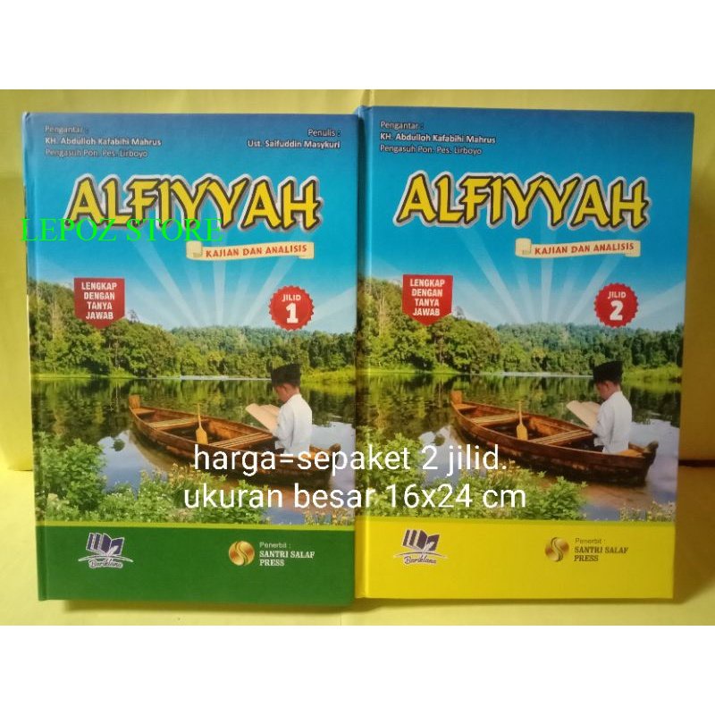 Jual kajian dan & analisis terjemah kitab alfiyyah alfiyah sepaket 2 ...