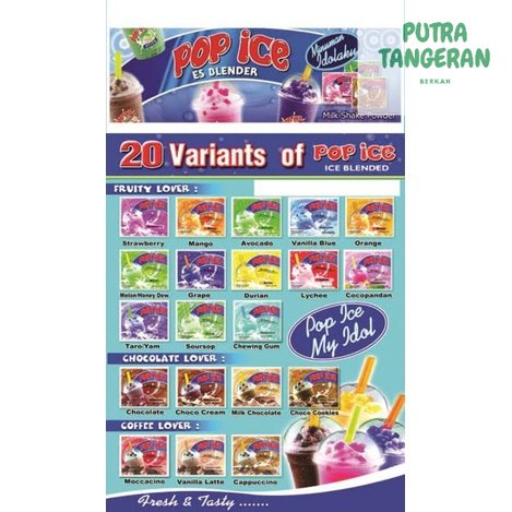 Jual ( ISI 10 ) POP ICE RENCENG RASA KOMPLIT POP ICE SULTAN READY ...