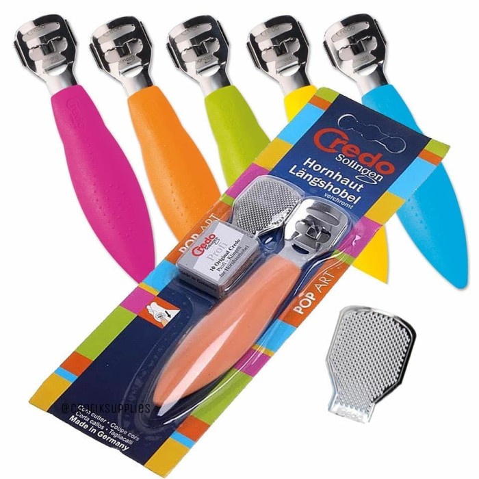 Jual CREDO Solingen Parutan Kaki Kapalan Credo Solingen + Silet ...