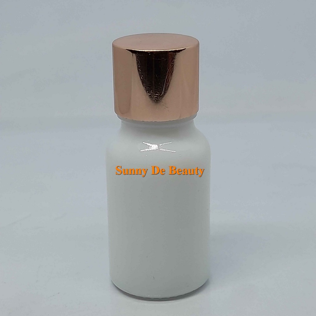 Jual Botol Kaca 10 ml Putih Ekslusif Br Tutup Drop Gold Alumunium ...