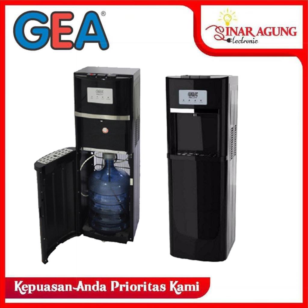 Jual Dispenser Galon Bawah GEA HALLEY Low Watt 3 Tombol 100% ORI ...