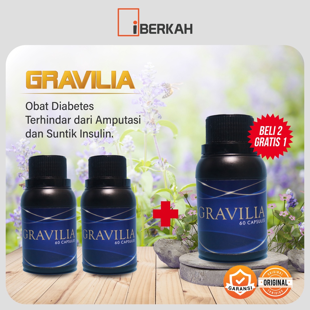 Jual Gravilia (menyembuhkan diabetes, luka, dan memperbaiki sel-sel ...