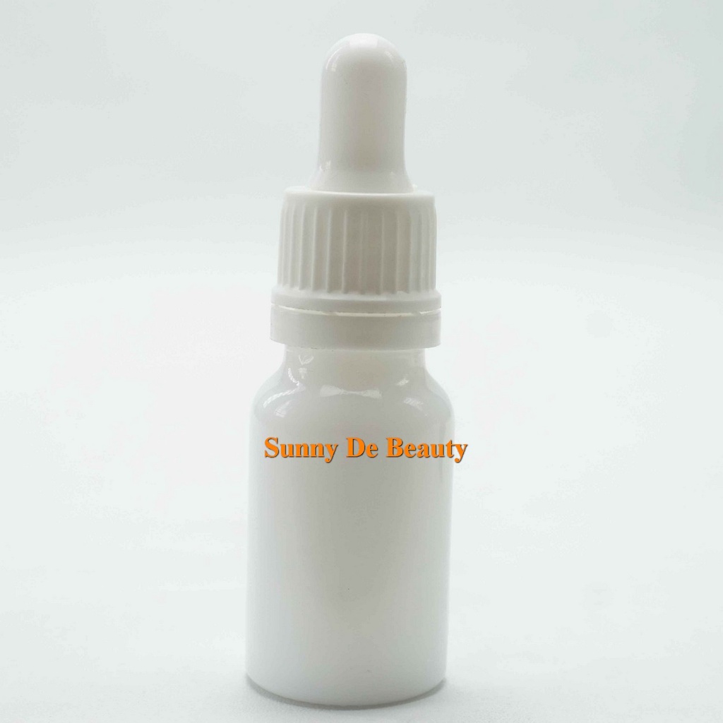 Jual Botol Kaca 10 ml Putih Eksklusif Br Tutup PP Segel Pipete / Botol ...