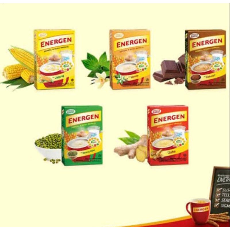 Jual Energen Sereal & Susu 10 Sachet | Shopee Indonesia