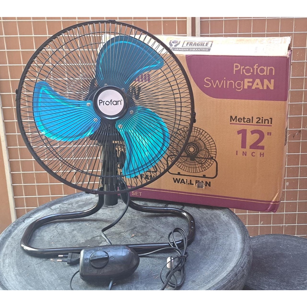 Jual Kipas Angin Terbaru Profan Infico Wall Desk FAn 12 inch/ Kipas ...