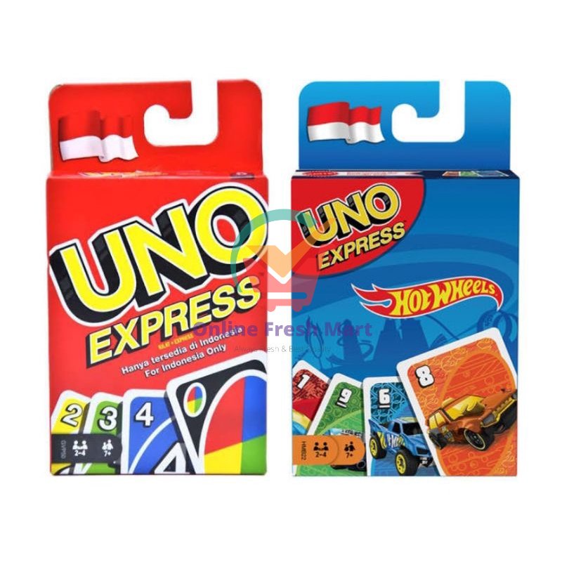 Jual UNO Express Original baru edisi hot wheels | Shopee Indonesia