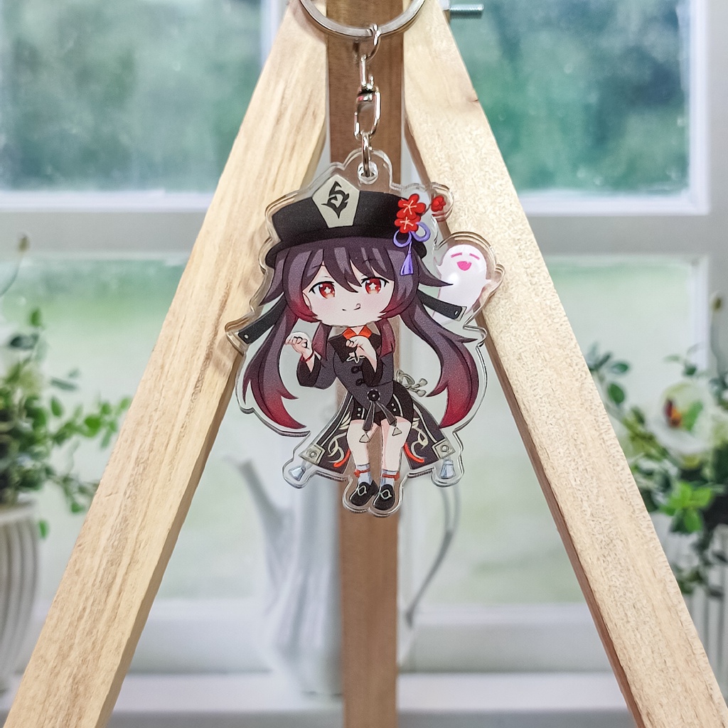Jual Genshin Impact | Keychain Hutao | Gantungan Kunci Hu Tao | Shopee ...