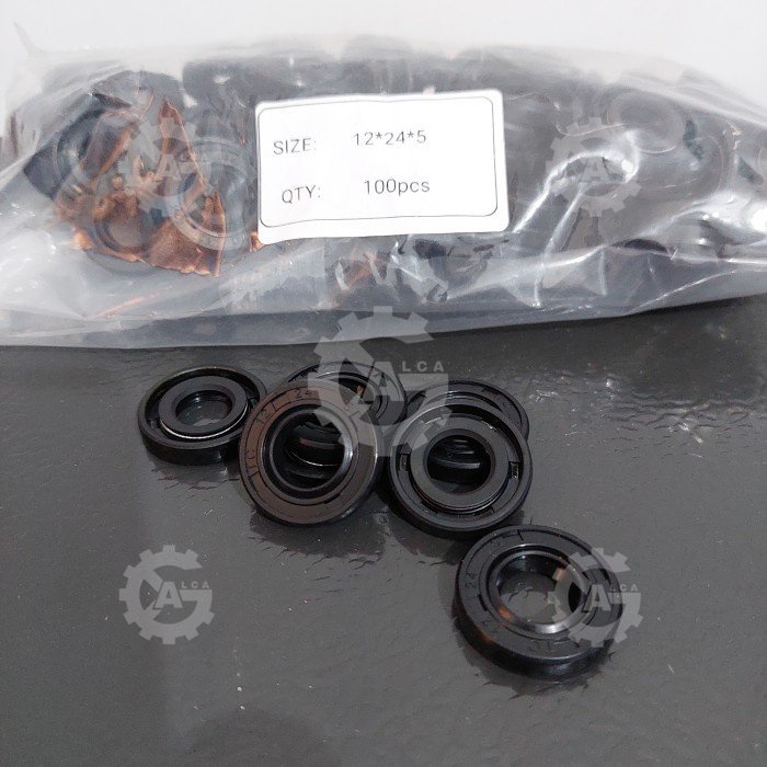 Jual HRG PER 10 BIJI SIL SEAL WATERPUMP WATER PUMP VARIO 110 12 x 24 x 5 | Shopee Indonesia