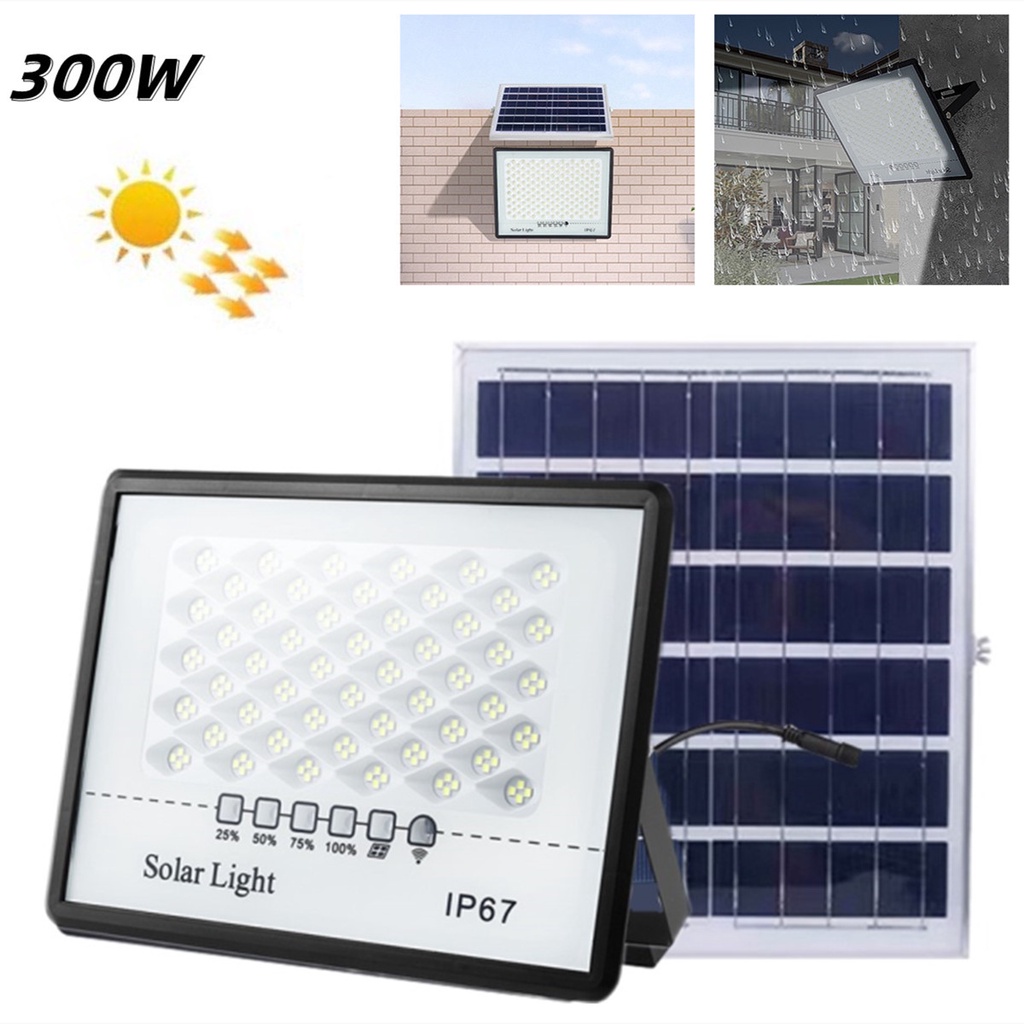 Jual Solar Ceiling Lampu 100W /200W Lampu Solar Cell Lampu Langit ...