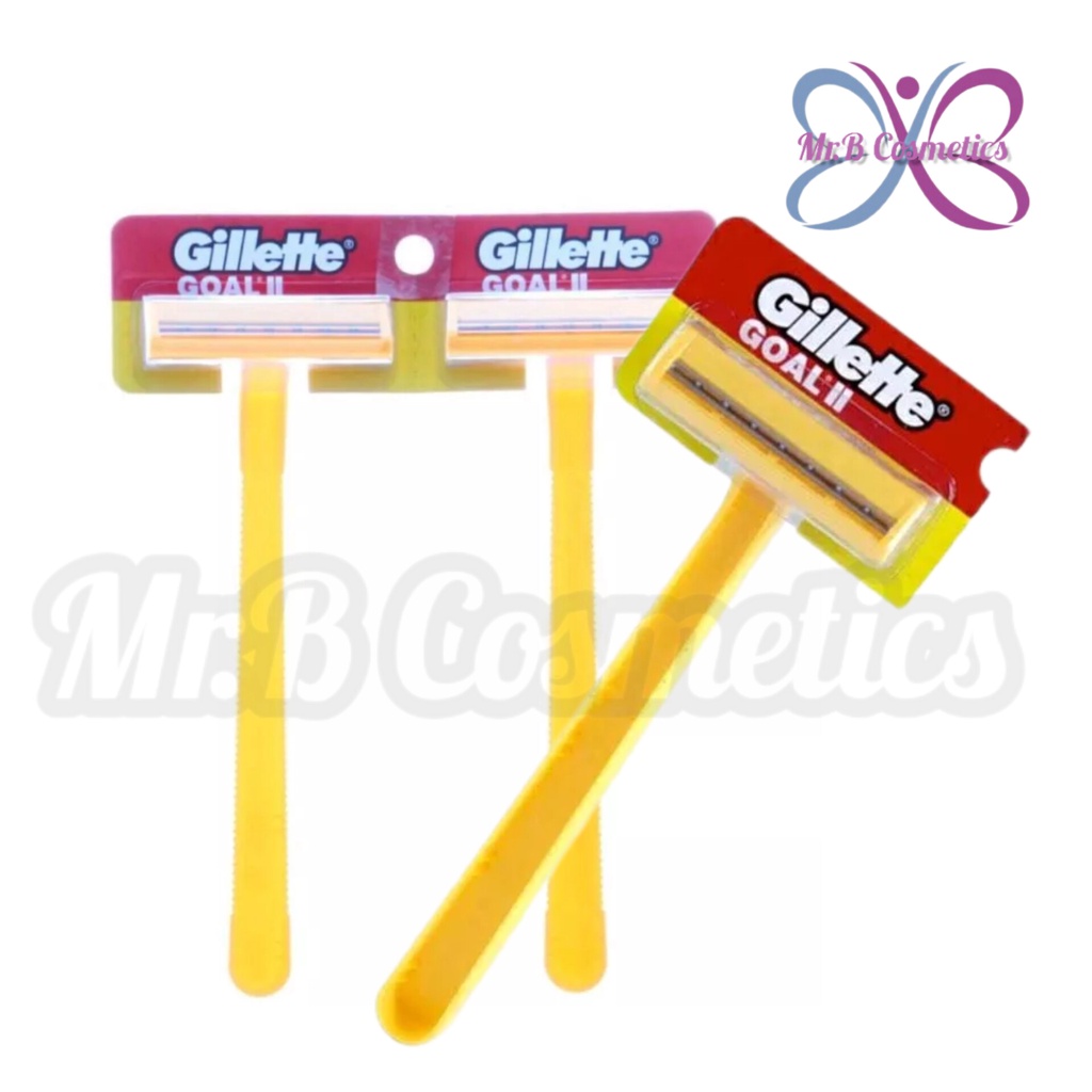 Jual Gillette Goal 2 Razor ( Satuan ) Gillette Goal Kuning | Shopee ...