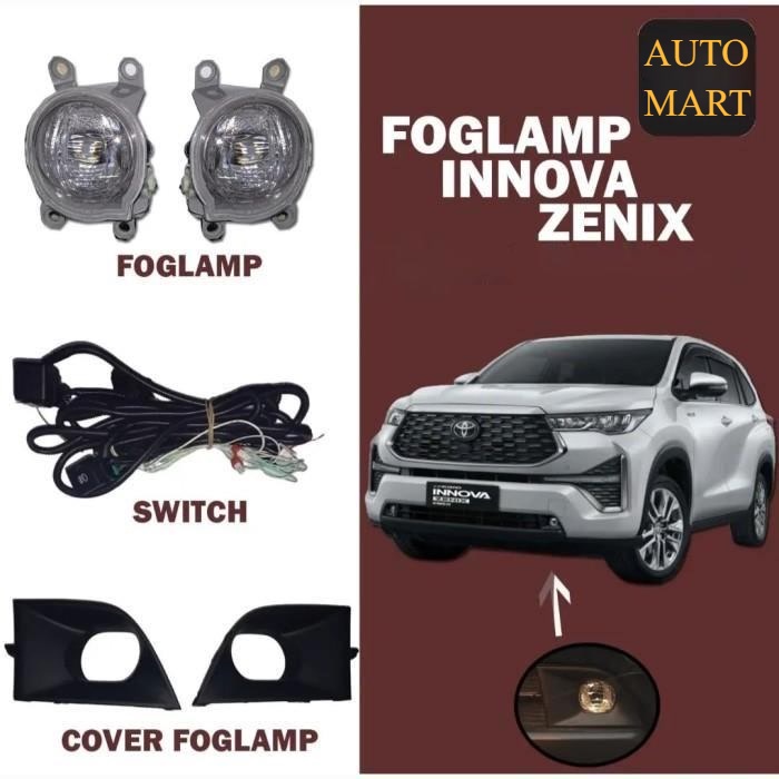 Jual Lampu Kabut Fog Lamp innova zenix original toyota | Shopee Indonesia