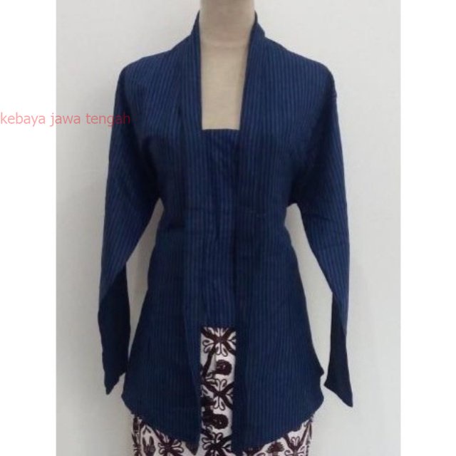 Jual Kebaya dan Sorjan KEBAYA LURIK JAWA BAJU ADAT JAWA BAJU ATASAN LURIK JAWA SURJAN LURIK ...