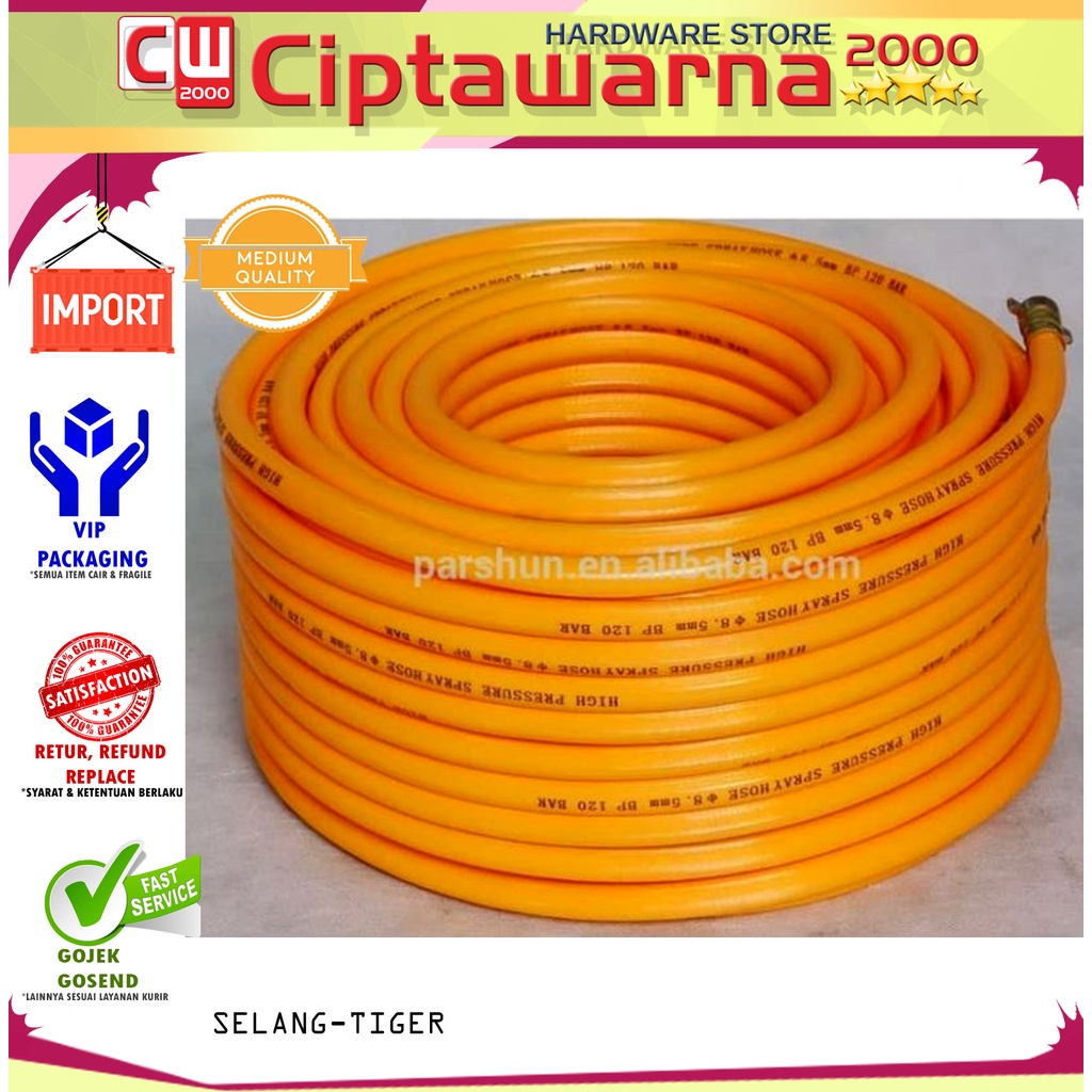 Jual Selang Cat Udara Angin kualitas Taiwan harga Per Meter - Palembang ...