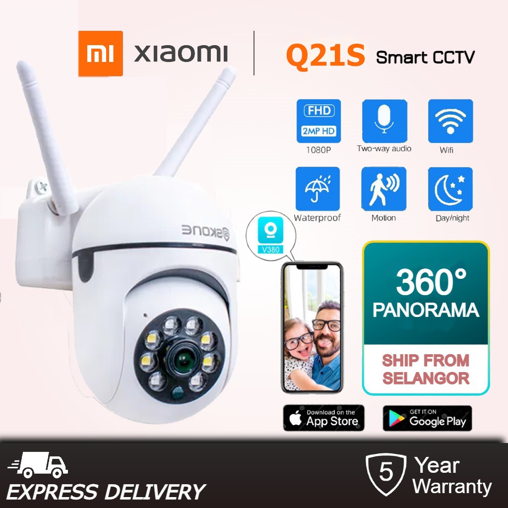Jual Xiaomi CCTV Camera ip kamera Outdoor Waterproof Smart Wireless ...