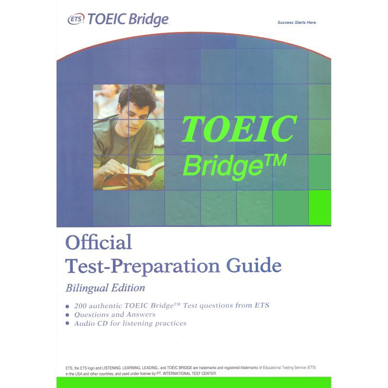 Jual TOEIC Bridge official tes preparation guide Bilingual edition ...