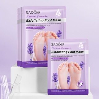 Jual BISA COD - SADOER FOOT MASK MASKER KAKI - Exfloating Mask Lavender ...