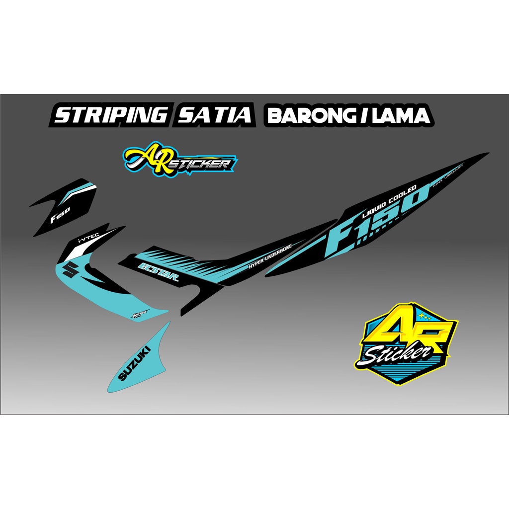 Jual Striping satria fu Barong / Striping satria Barong /Striping ...