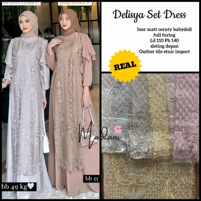 Jual DELISYA SET (LABEL MADANI) | Shopee Indonesia