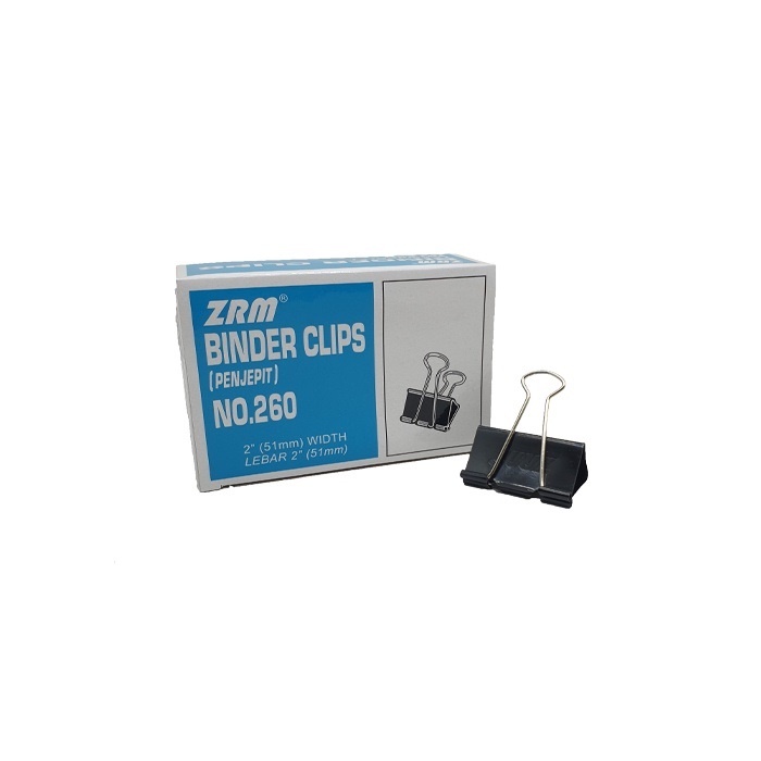 Jual Apazada - Binder Klip No.260 [1 Box - 12 Pcs Klip] / Binder Clip ...
