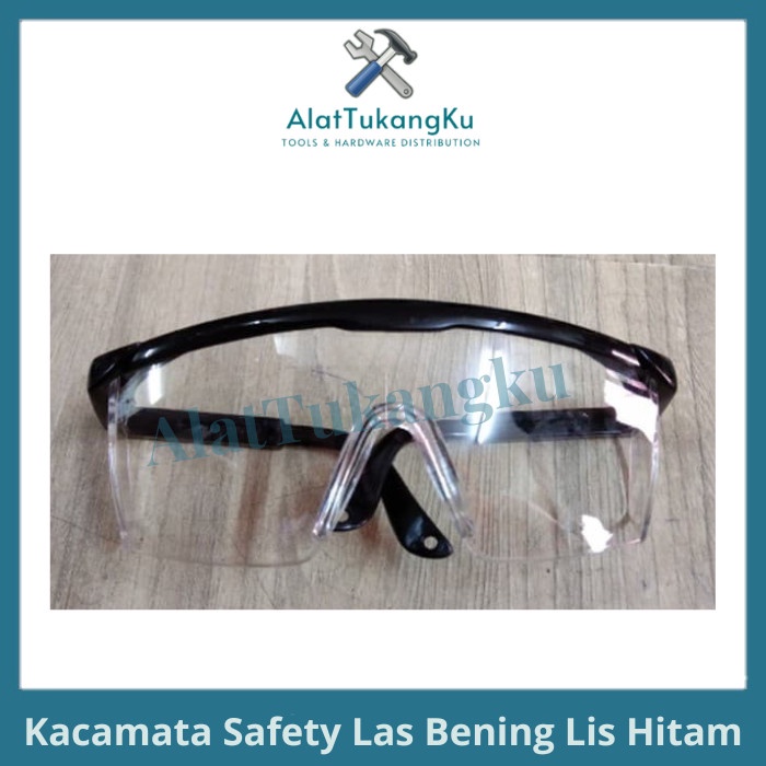 Jual KTP Kacamata Las / Kaca Mata Safety Bening Clear | Shopee Indonesia