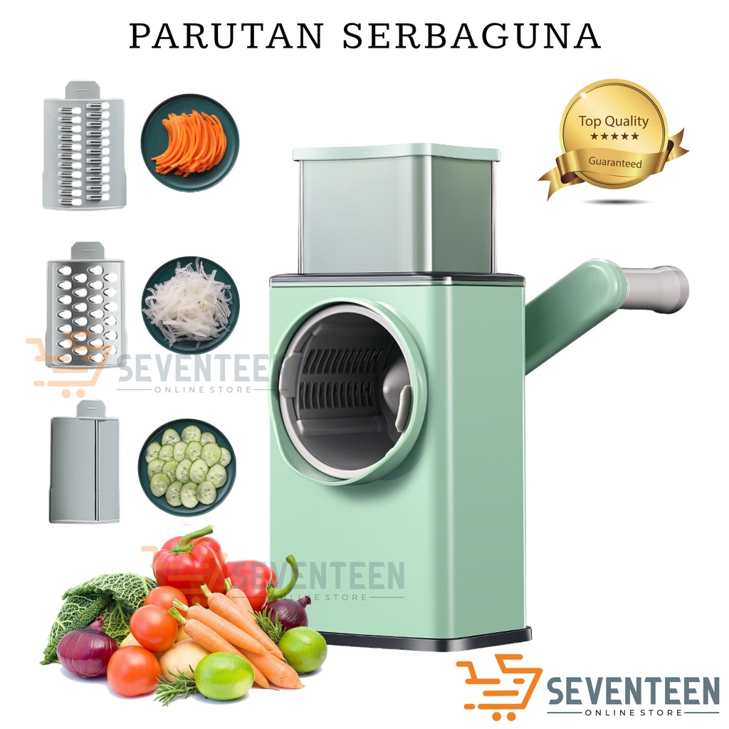 Jual SEVENTEEN VEGETABLE CUTTER MULTIFUNGSI ALAT PARUTAN SET PEMOTONG ...