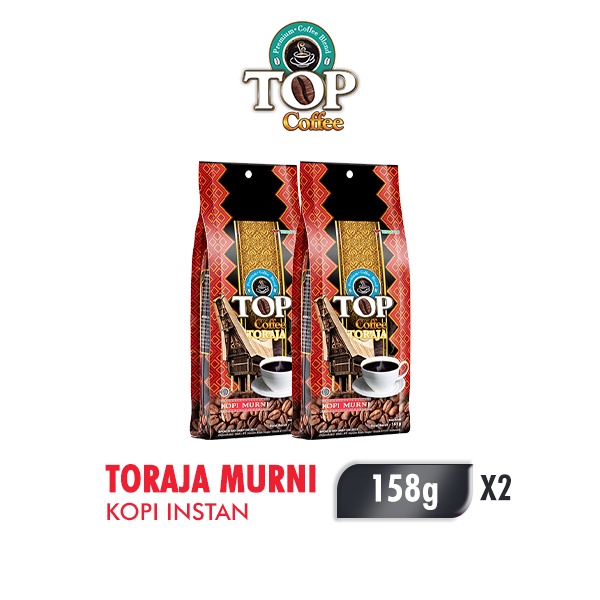 Jual Kopi Top Toraja Murni 2x158gr | Shopee Indonesia